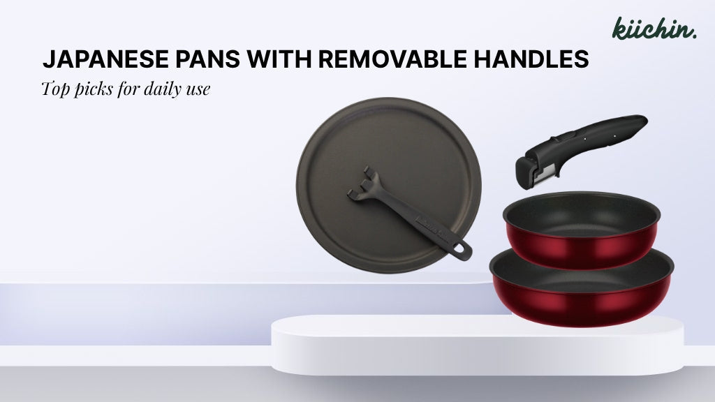 10+ Japanese pans with removable handles for versatile cooking