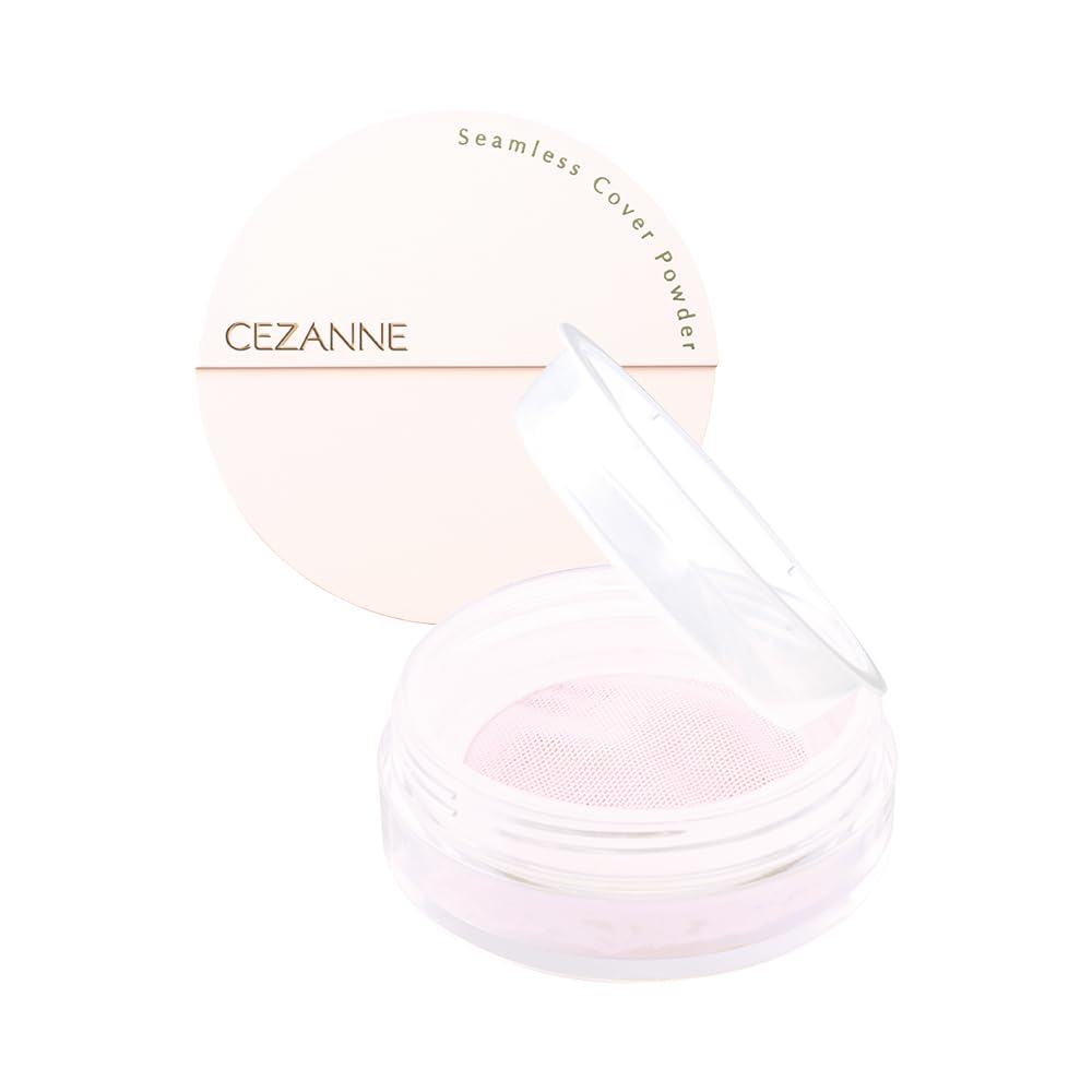Cezanne Seamless Cover Powder 02 Mellow Lucent 4.5G for Soft Peach Fin