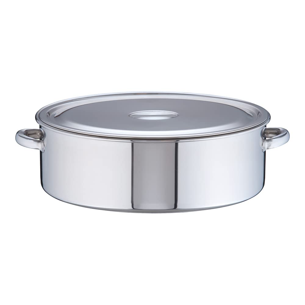 Endo Shoji Commercial 51Cm Stainless Steel Pot Made in Japan Ast24051