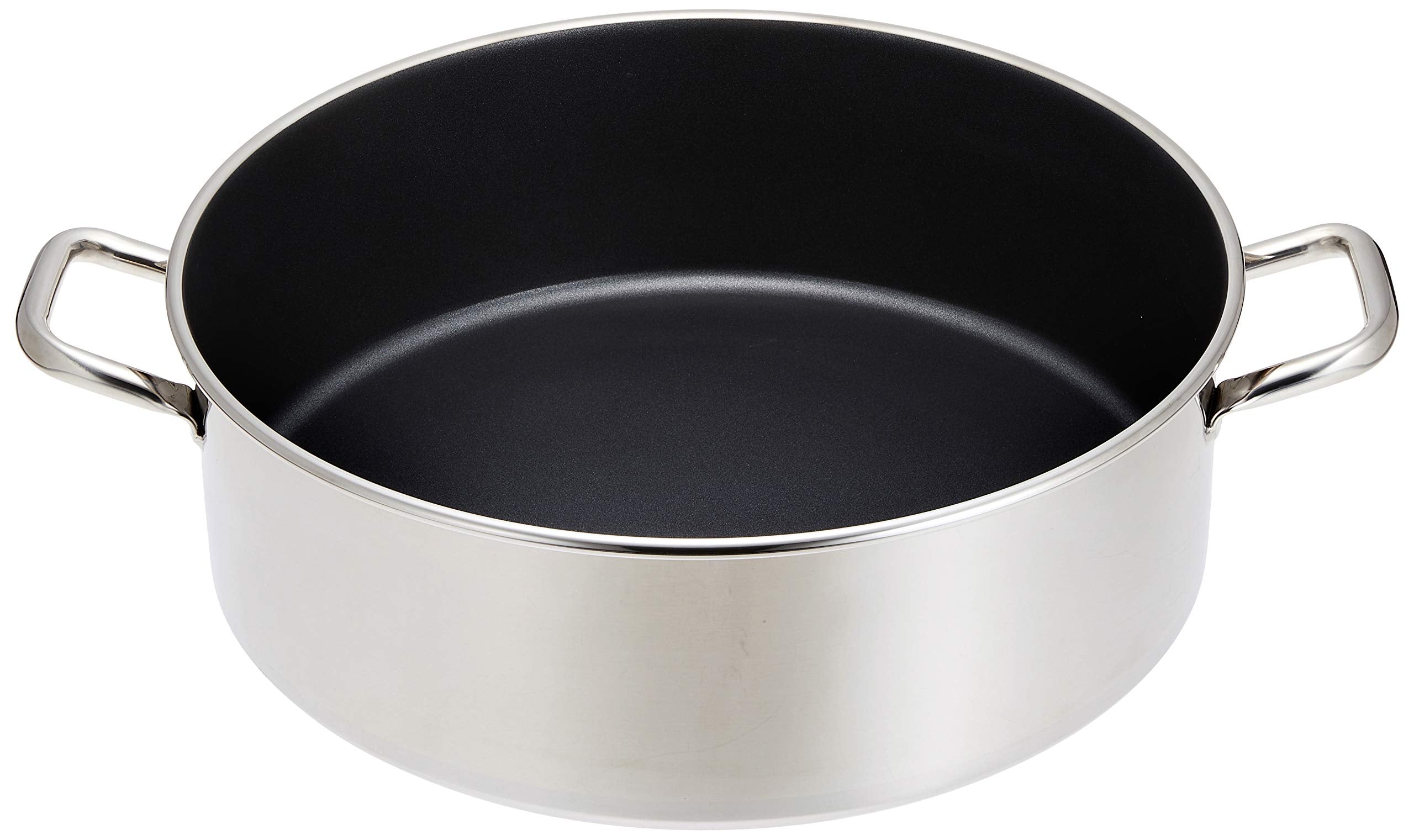 Endo Shoji Commercial 45cm Denji Alpha Pot Without Lid Stainless Steel
