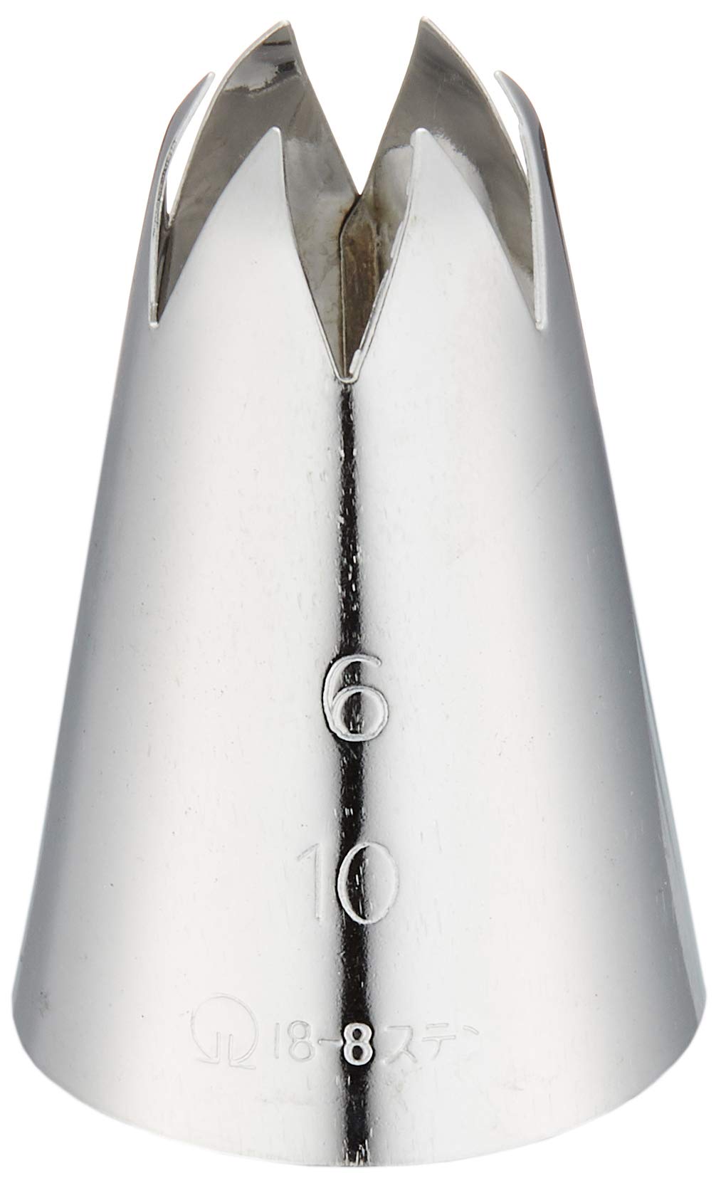 Endo Shoji Flower Shape Nozzle 6-Cut No.10 Stainless Steel Japan Made