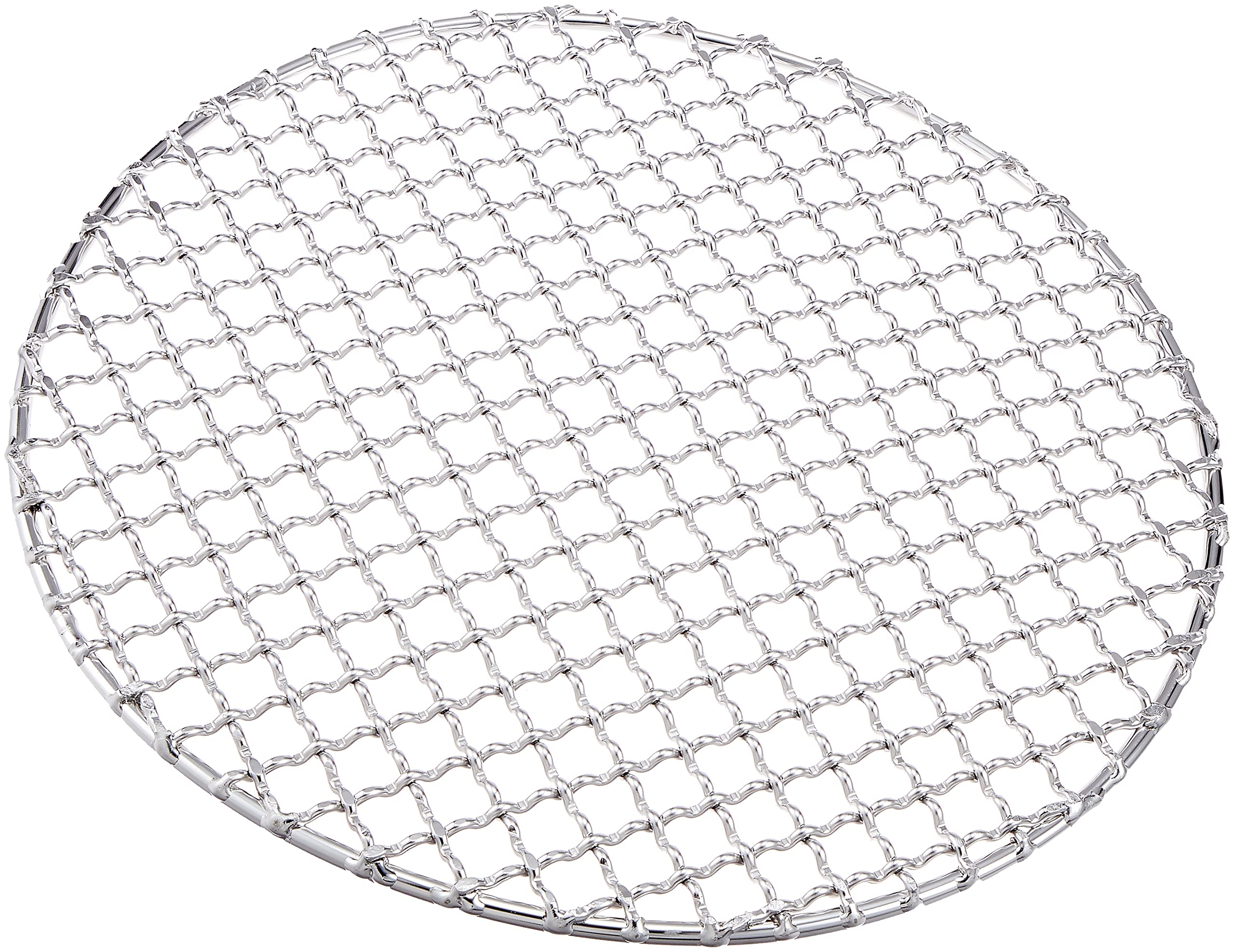 Endo Shoji 27Cm Round Grilling Net Crimp Mesh Stainless Steel Japan Ma