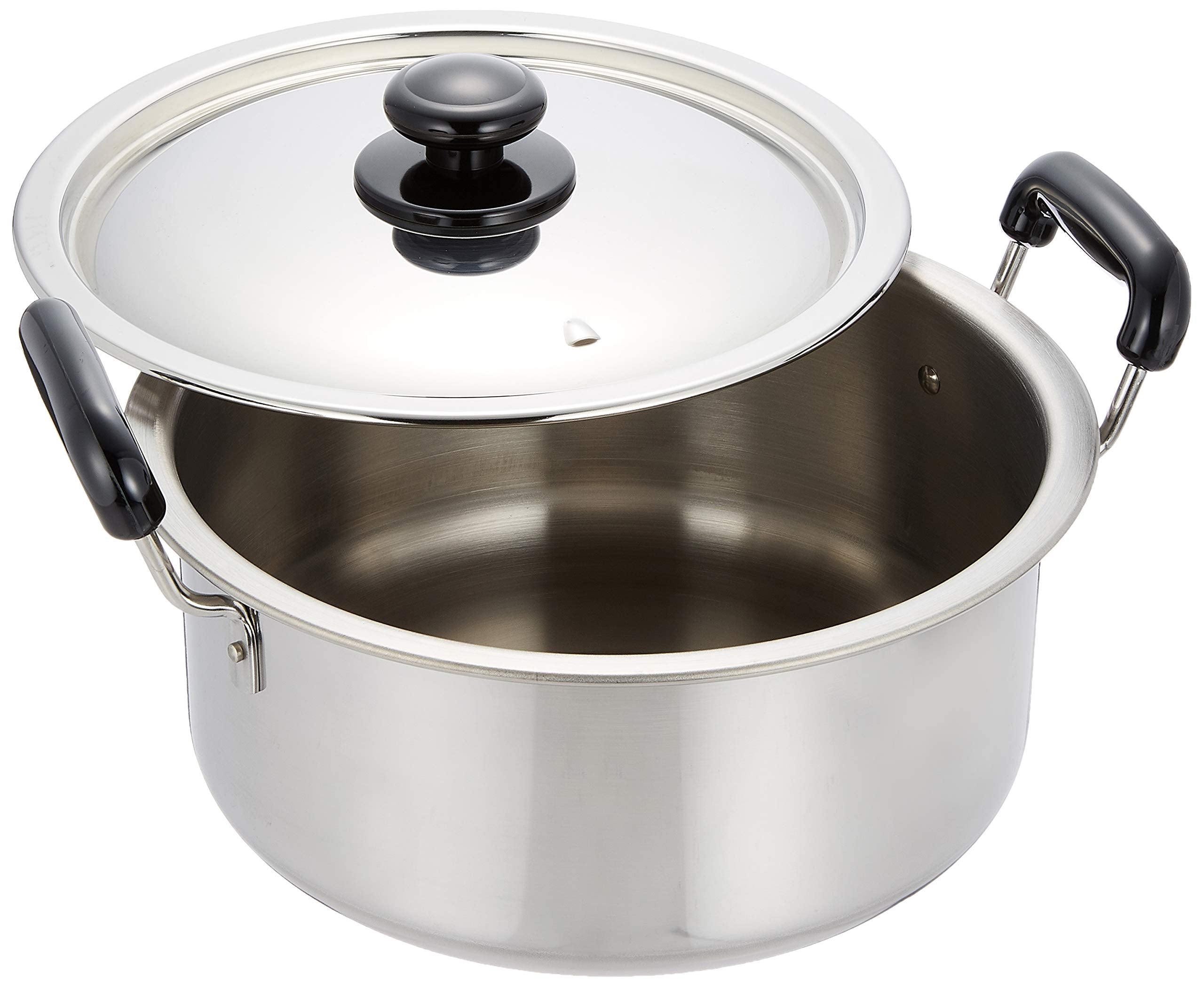Endo Shoji 27cm Professional Pot with Plastic Handle Induction-Safe St