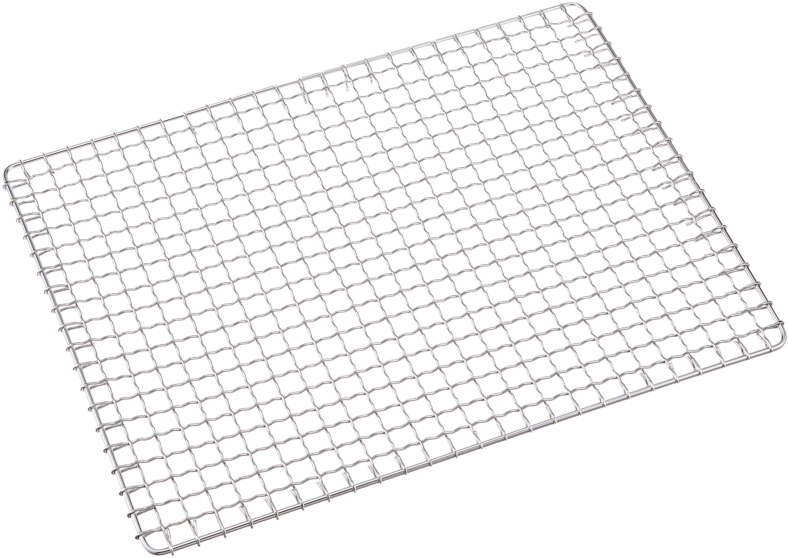 Endo Shoji Tkg 270x210mm Stainless Steel Grilling Net - Rust-Resistant