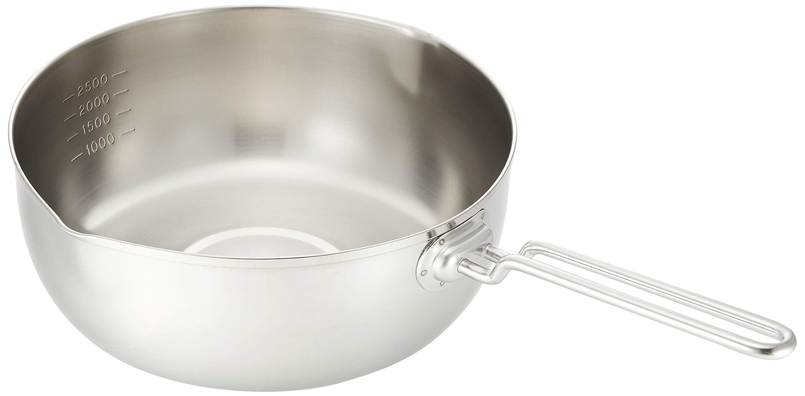 Endo Shoji Yukihira 24cm Stainless Steel Saucepan IH Compatible Durabl