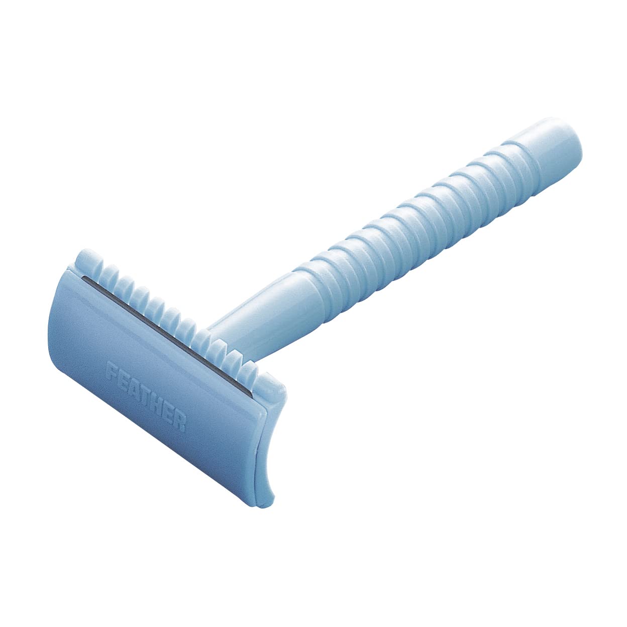 Feather Safety Razor - T Shape Disposable Leather Pack of 50 Pon Iri B