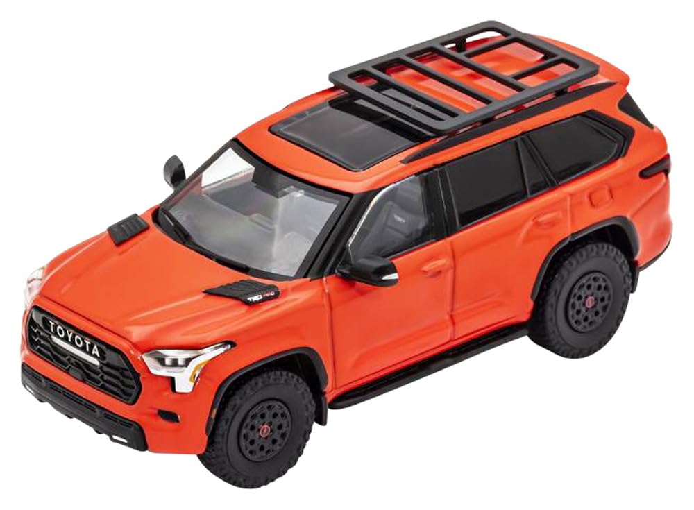 Gaincorp Products 1/64 Toyota Sequoia TRD Pro LHD Orange Finish Model
