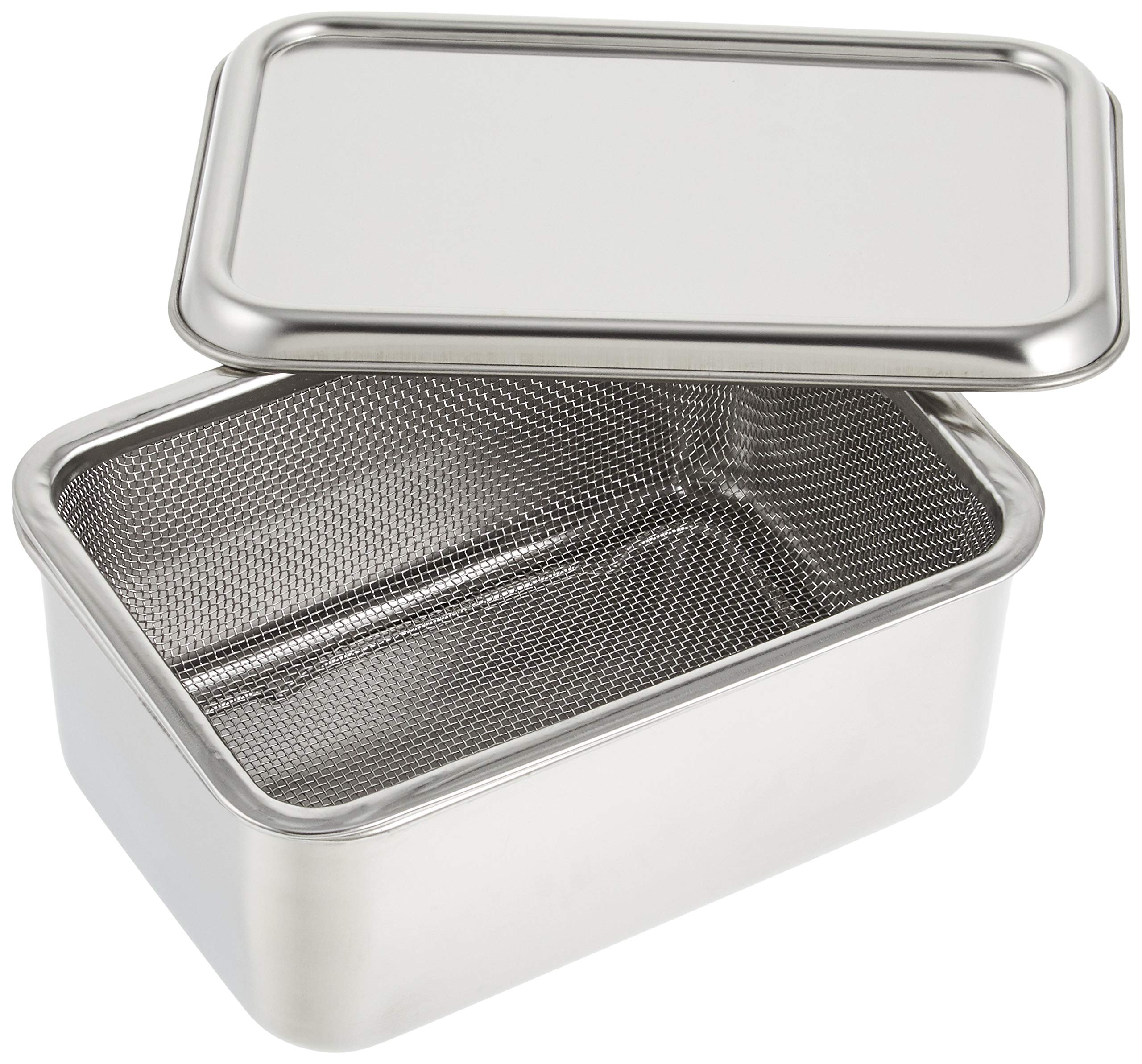 Village Blacksmith Kanda Kan Tofu Drainer Set Stainless Steel Made in
