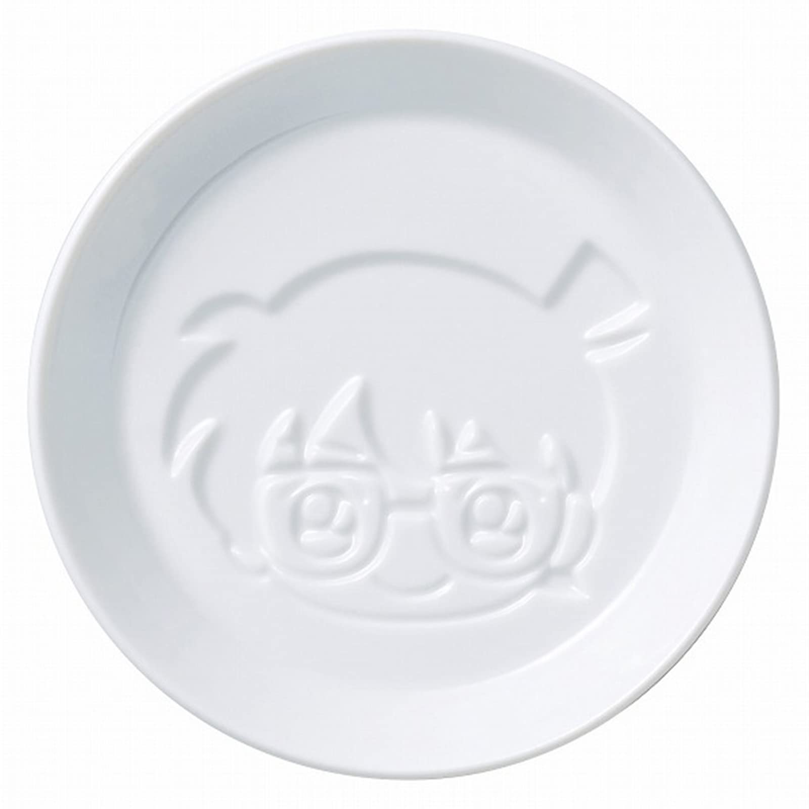 Kanesho Pottery Detective Conan Small Soy Sauce Dish 8cm Conan Face