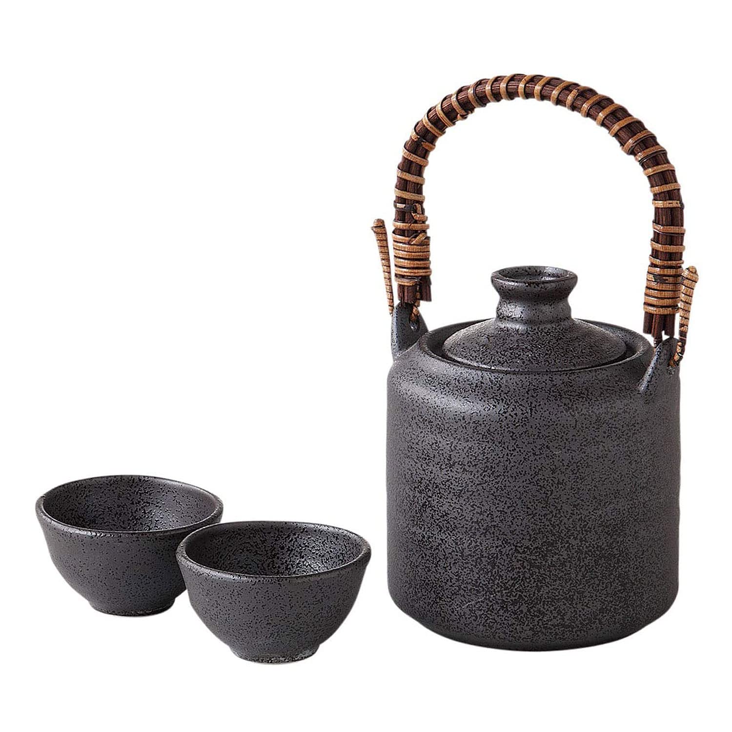 Manyoan Handheld Sake Warmer Cooler Set Smoked 51-54-43 Efficient Kit