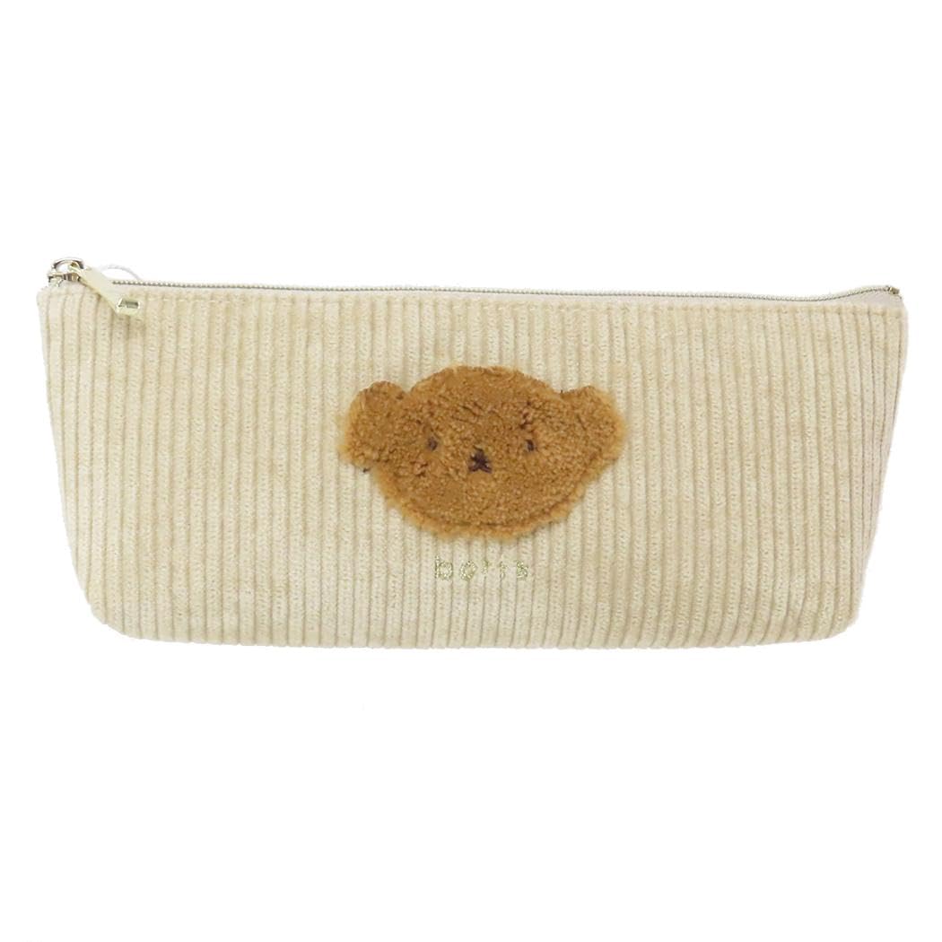 Marimocraft Miffy Fluffy Patch Slim Pouch 20.5x7.5x3cm Boris Design