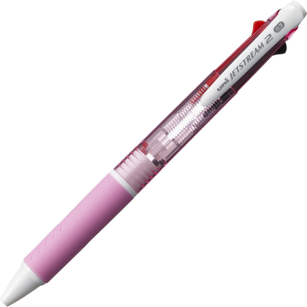 Mitsubishi Pencil Jet Stream 2 Color Ballpoint Pens 0.7mm Pink Ink Pac
