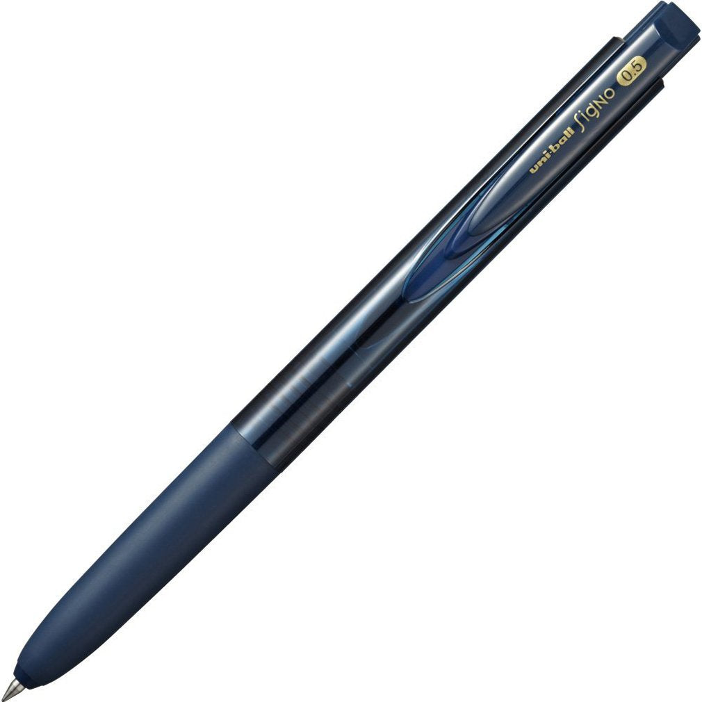 Mitsubishi Pencil Signo Rt1 Gel Ballpoint Pen 0.5 Blue Black 10 Pieces