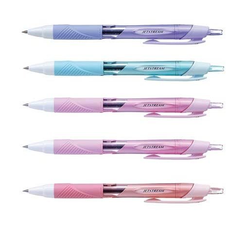 Mitsubishi Pencil Jet Stream 0.38 Assorted Colors 5-Pack