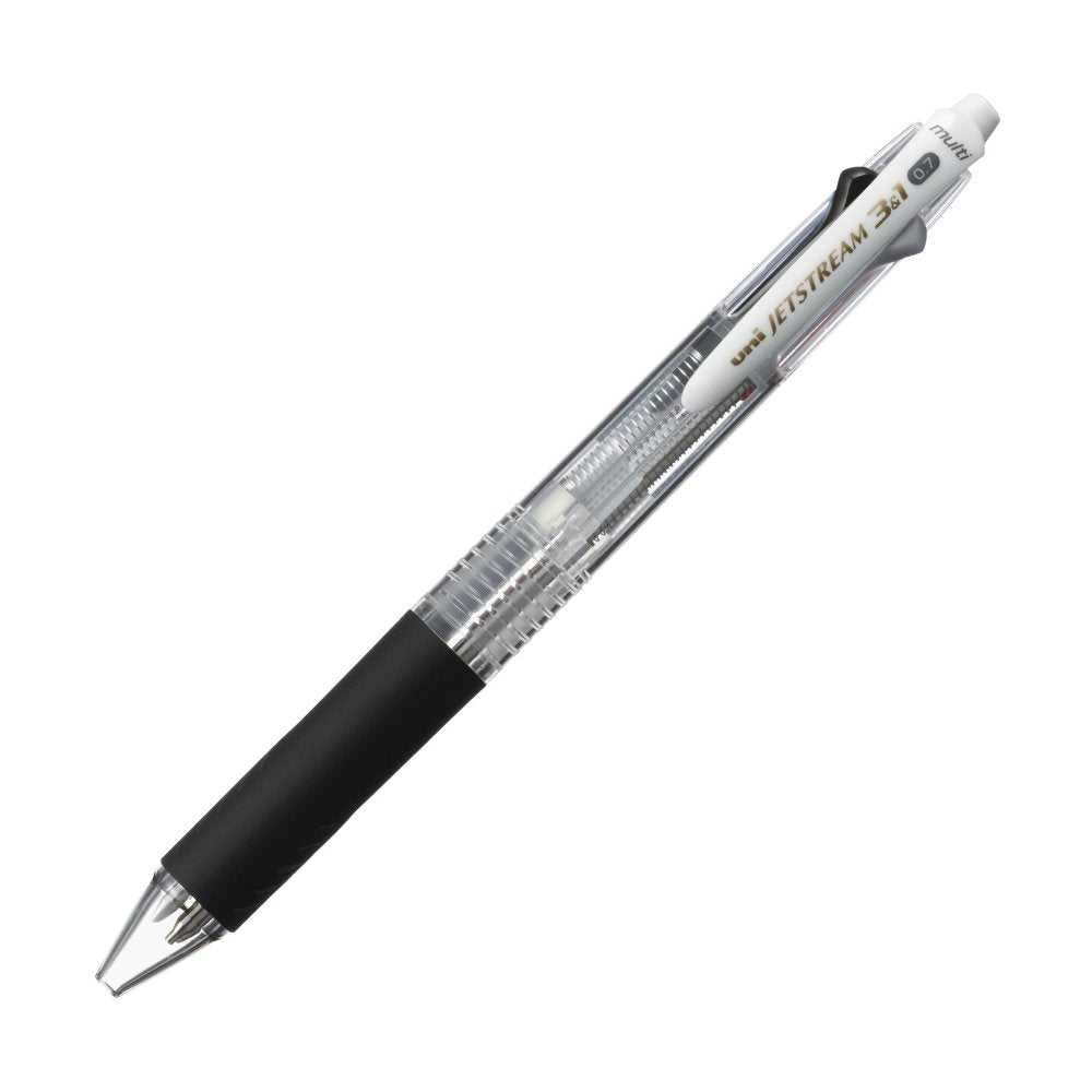 Mitsubishi Pencil Jet Stream 3-in-1 Multi-Function Pen 0.7mm Transpare