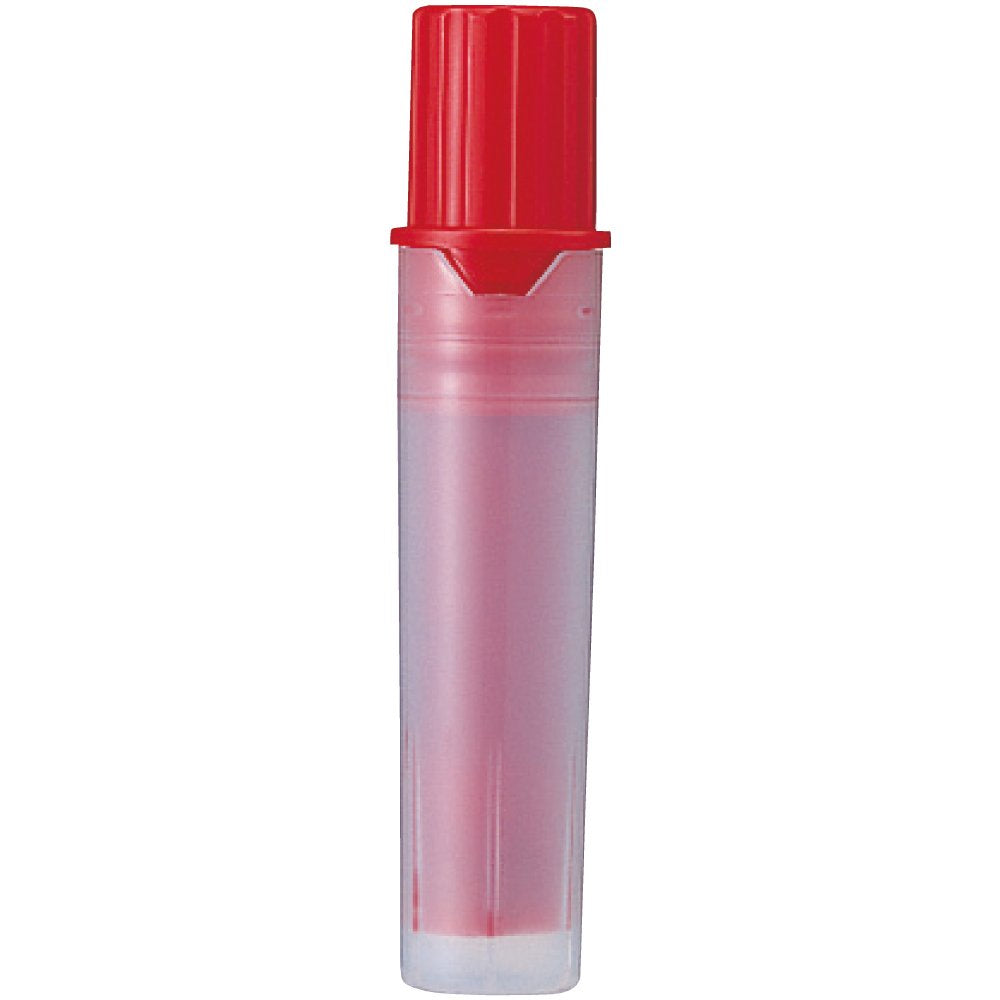 Mitsubishi Pencil Oil Pen Peace Marker with Red Refill Ink Pack of 10