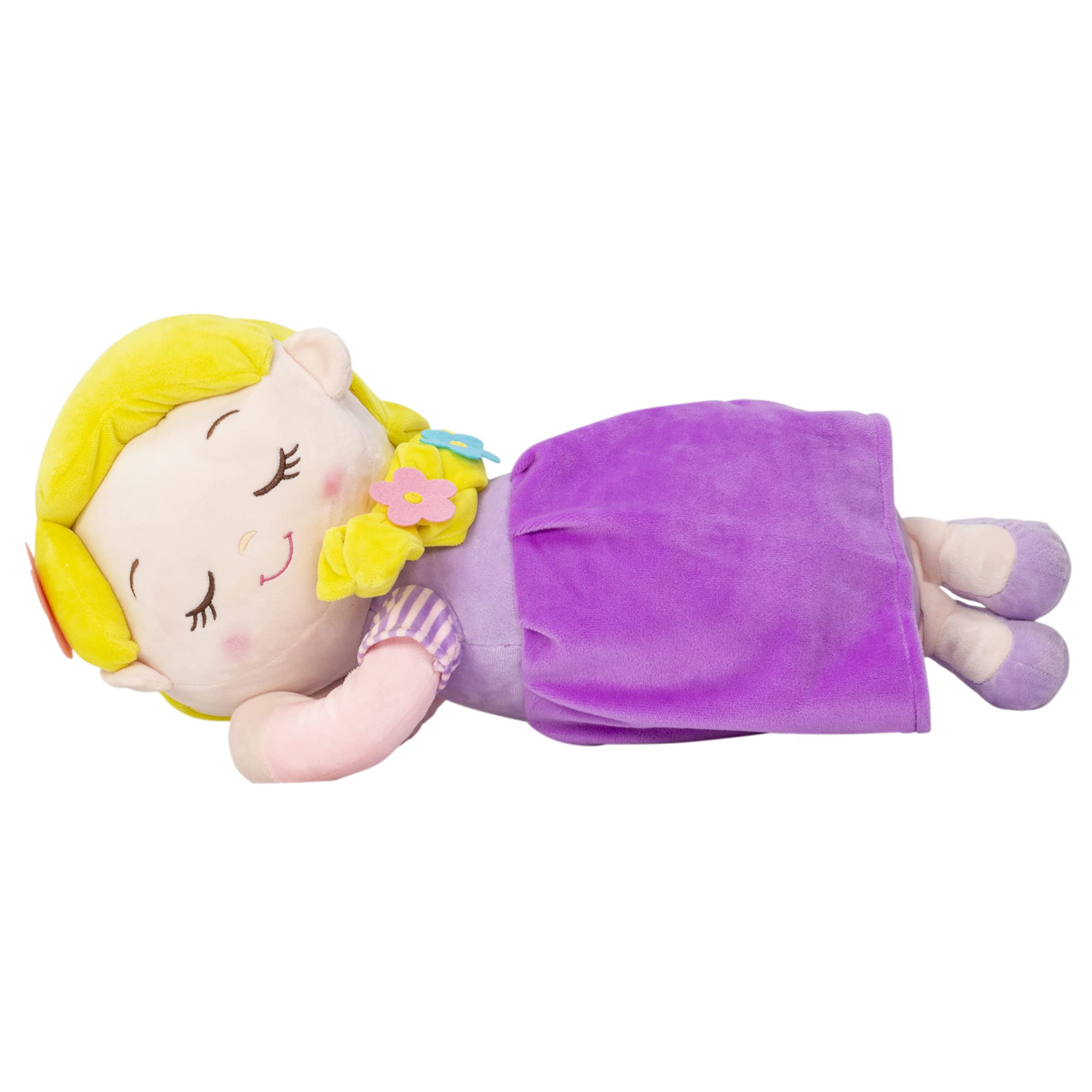 Moripilo Disney Rapunzel Body Pillow 45cm Large Plush Cushion Purple