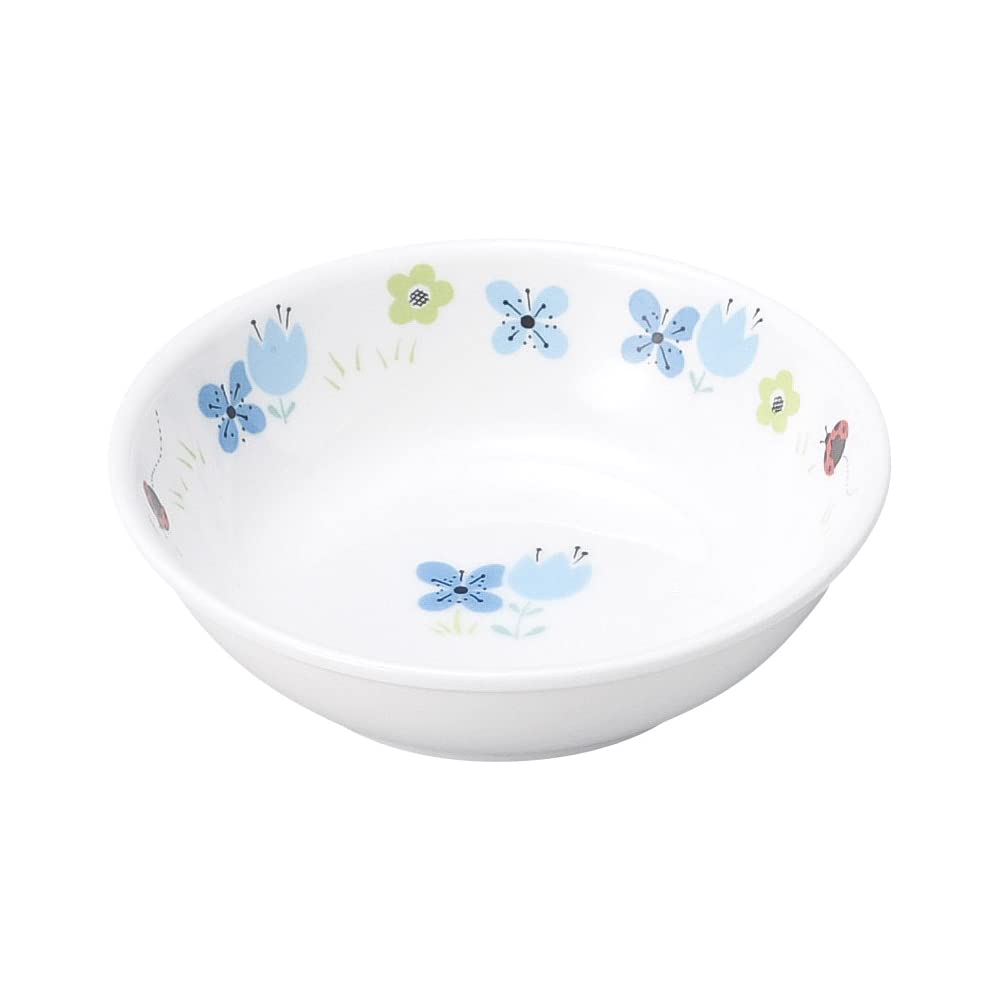 Ogiso Reinforced Porcelain Small Plate 9.8 cm Blume Blue for Home Deco