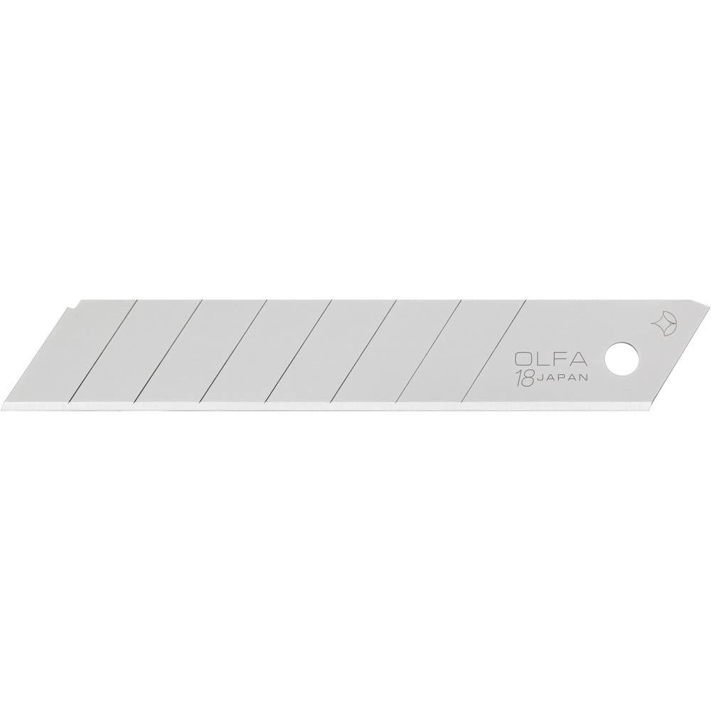 Olfa Large Replacement Cutter Blades with Case and Clip