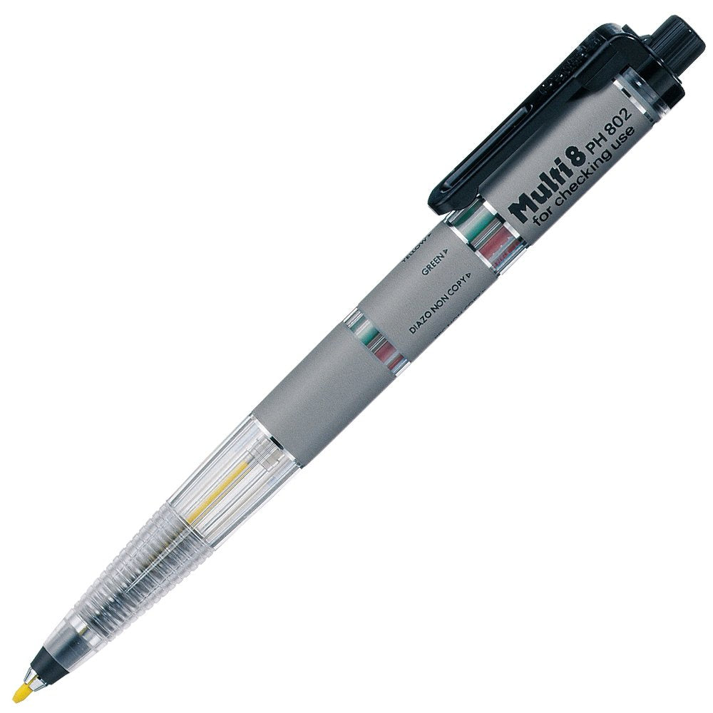 Pentel Multi 8 Ph802 Mechanical Pencil Holder Type High-Quality Writin
