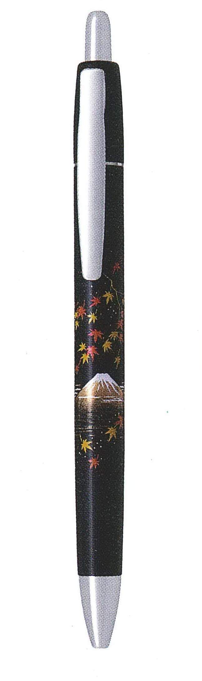 Pilot Miyabi BM-2SR Ballpoint Pen Featuring Autumn Leaves on Fuji Desi