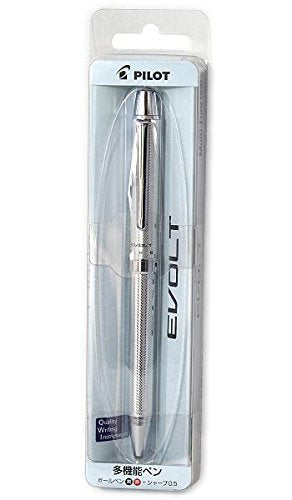 Pilot Two Plus One Evolt Multi-Function Writing Tool - Herringbone Sil
