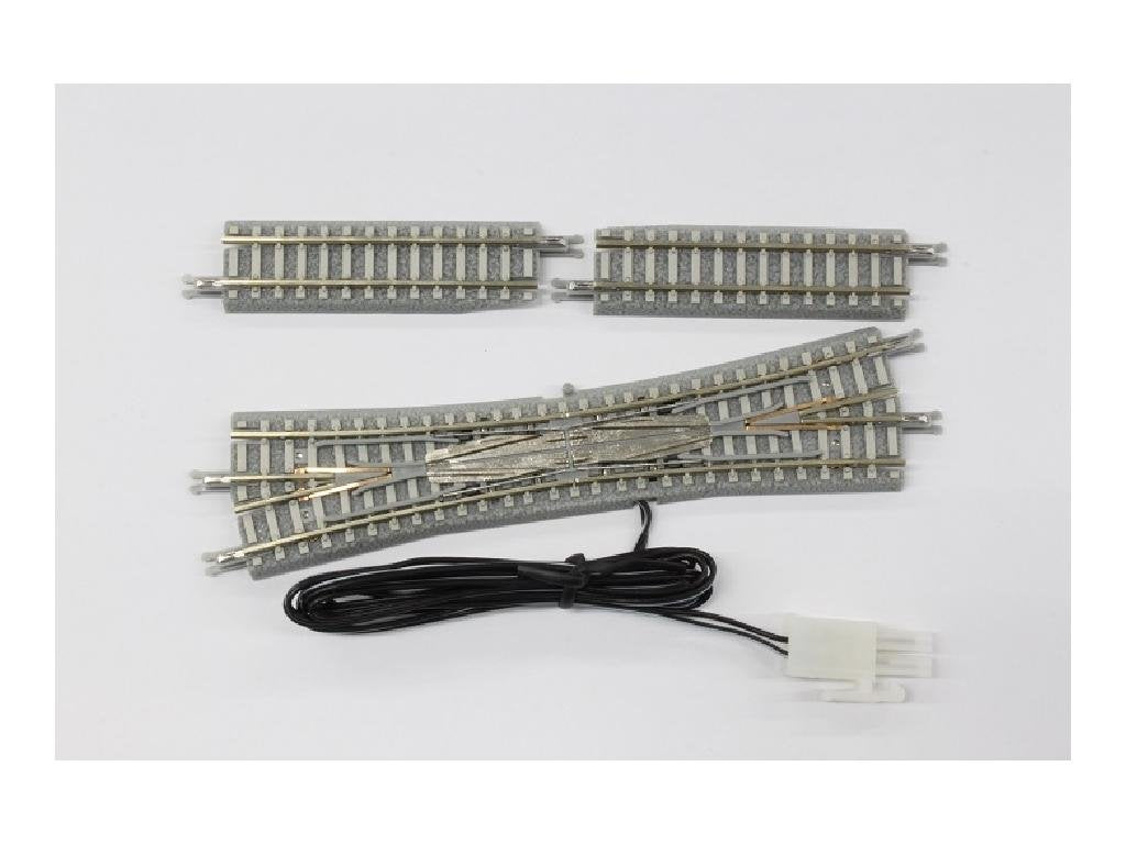 Rokuhan Z Gauge R068 Double Slip Point Left Branch Rail with Cut Featu