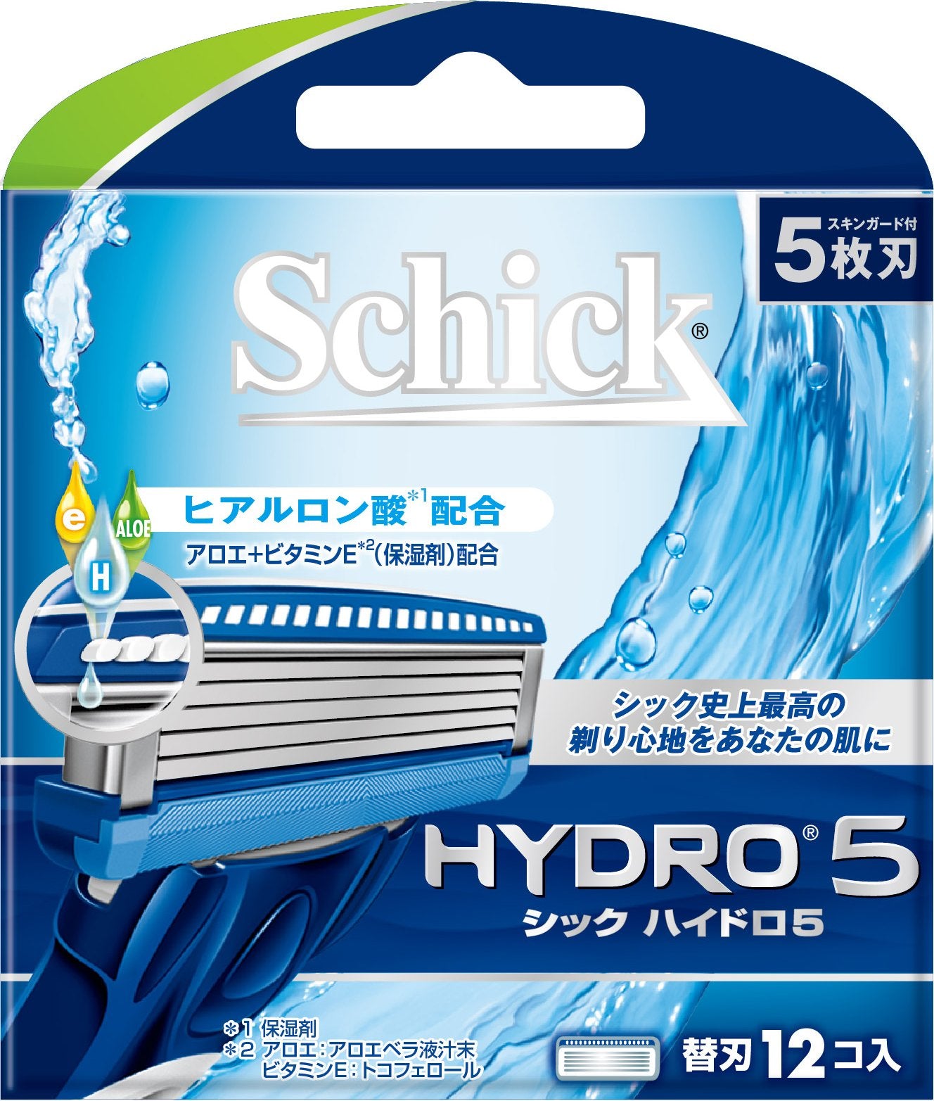Schick Hydro 5 Razor Refill Pack - 12 Replacement Blades