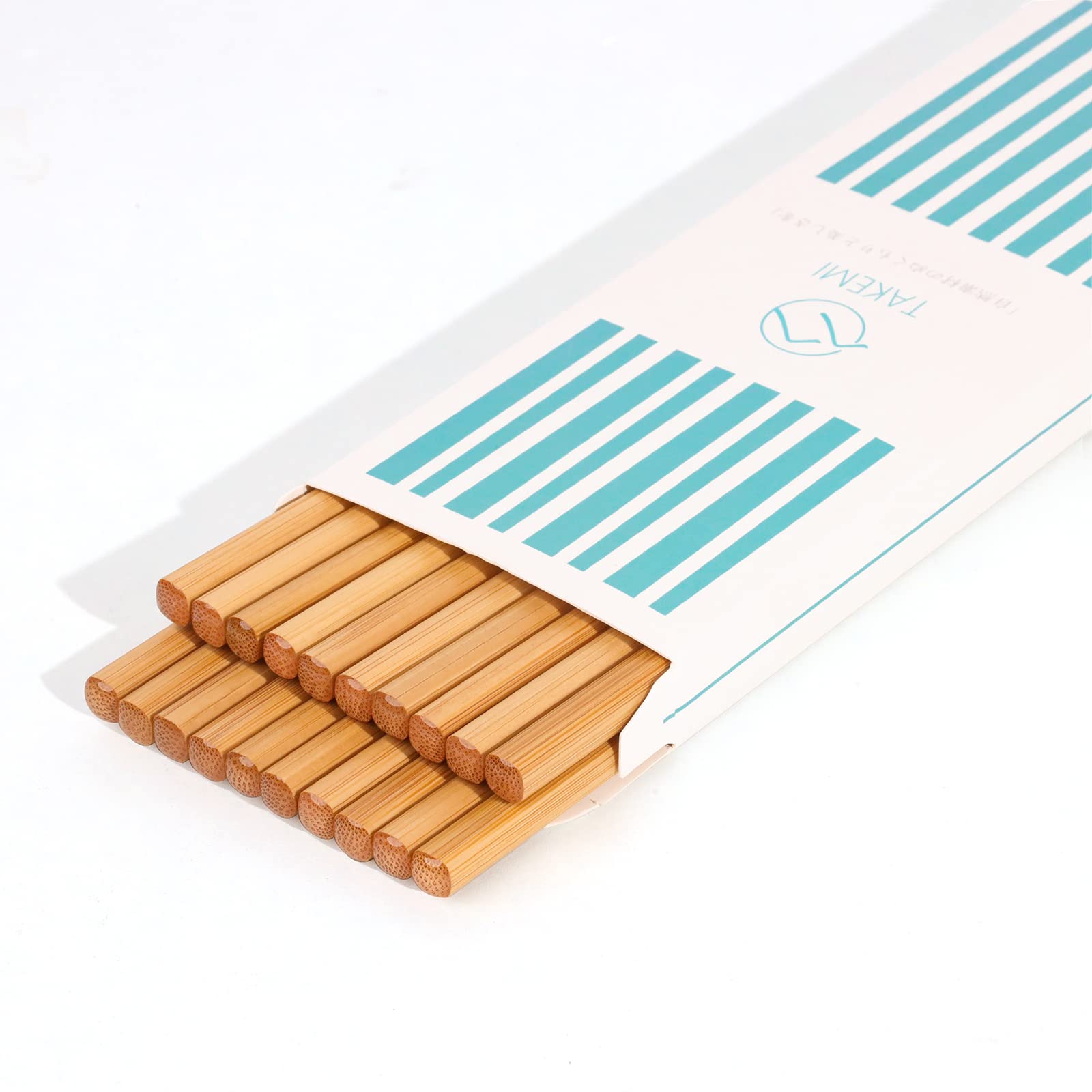 Hehe∞Takemi Takemi Bamboo Chopsticks Set of 10 Dishwasher Safe 22.5cm