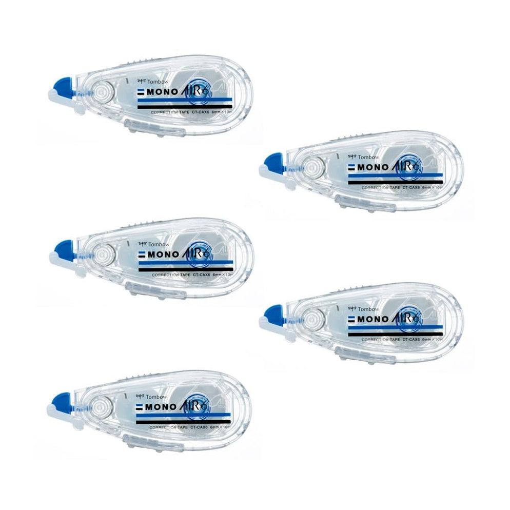 Tombow Mono Air 6 毫米鉛筆修正帶補充裝 5 件裝