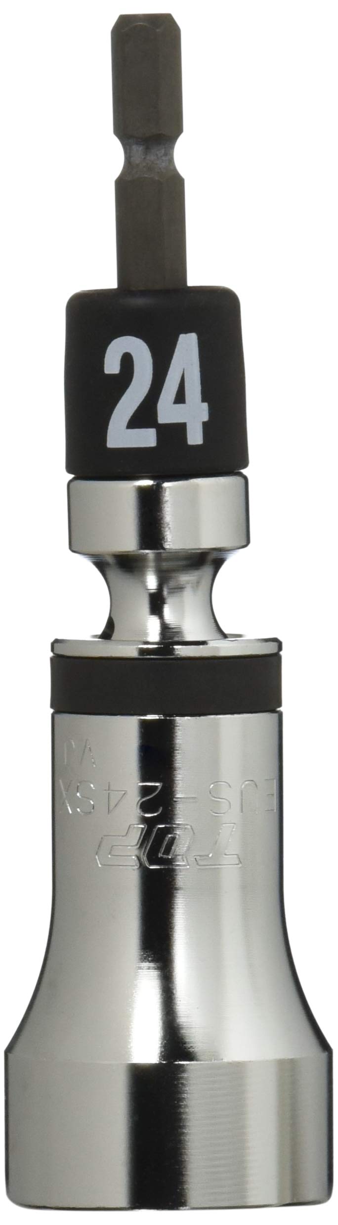 Top Kogyo Alpha Universal 24mm Swivel Socket for Drills and Plumbing