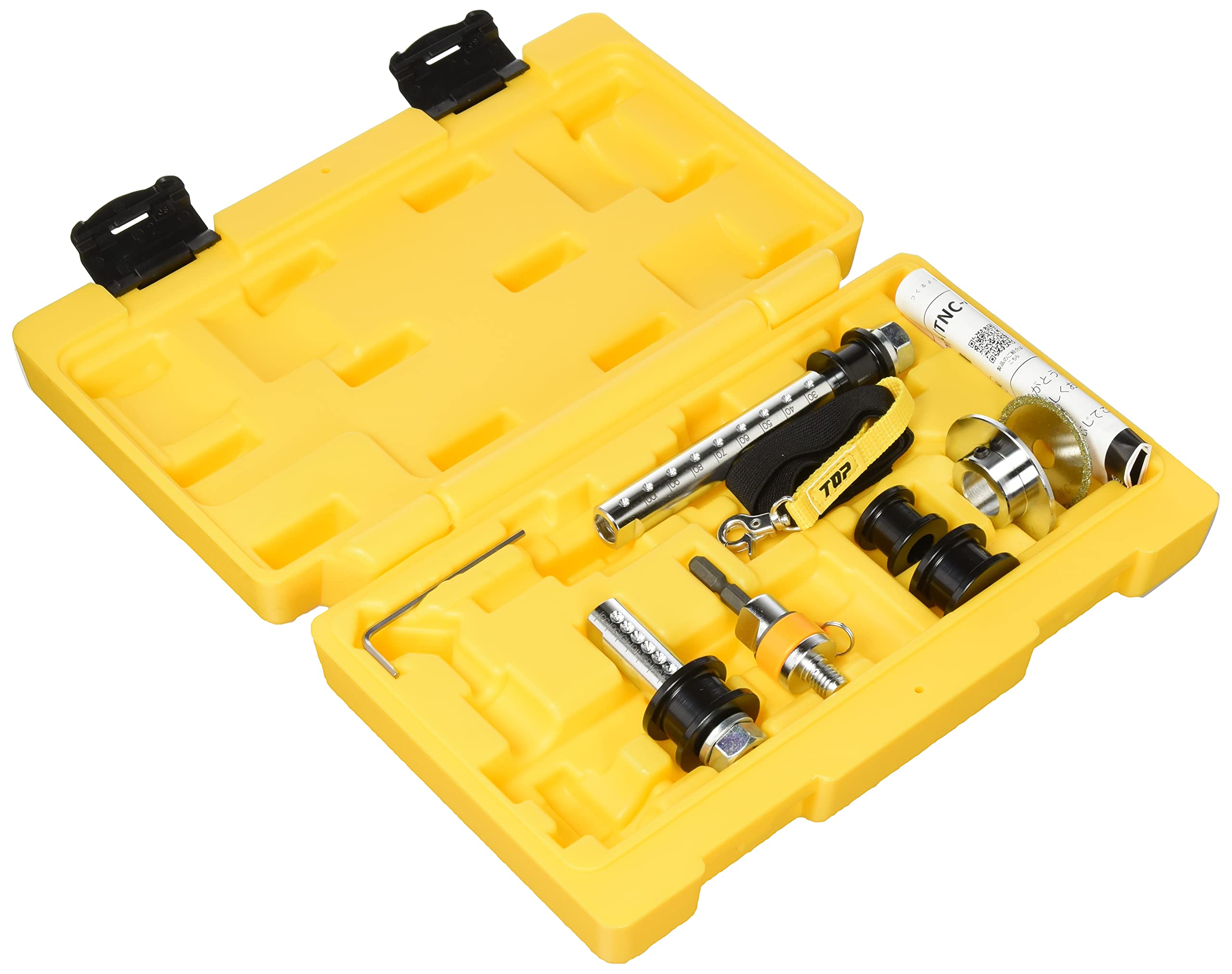 Top Kogyo PVC Pipe Cutter Set 13-Piece Impact Driver Disc Grinder Comb