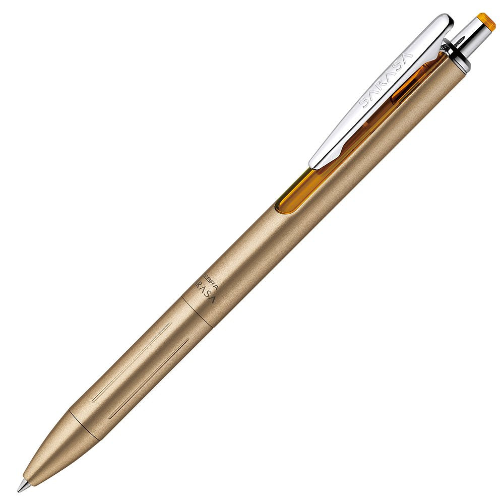Zebra Sarasa Grand 0.4 Gold Gel Ballpoint Pen - Deluxe Writing Instrum