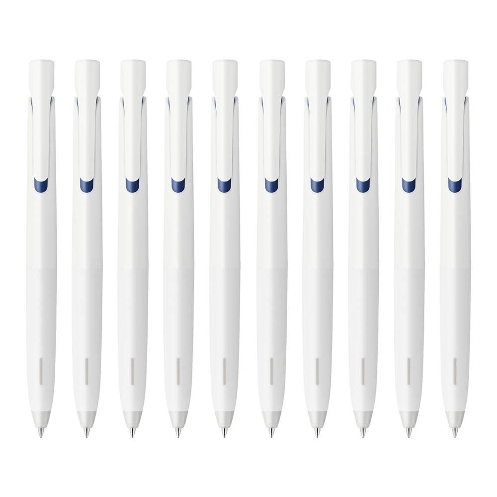 Zebra Bren Blue Ink Ballpoint Pen 0.5 White Barrel Oil-Based Pack of 1