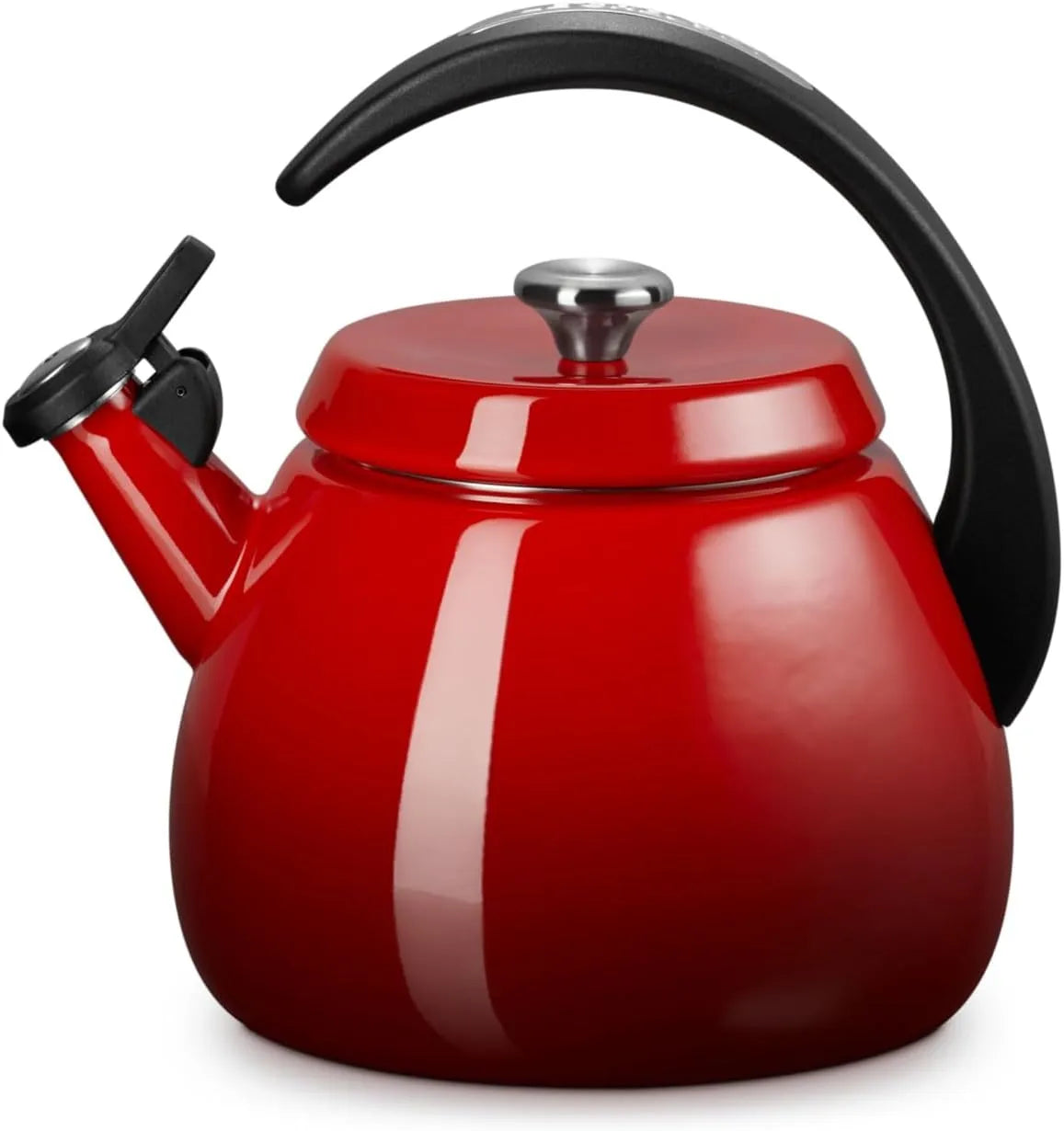 Le Creuset Crochet Kettle 0.7 Gallon Cherry Red Gas Induction Compatib