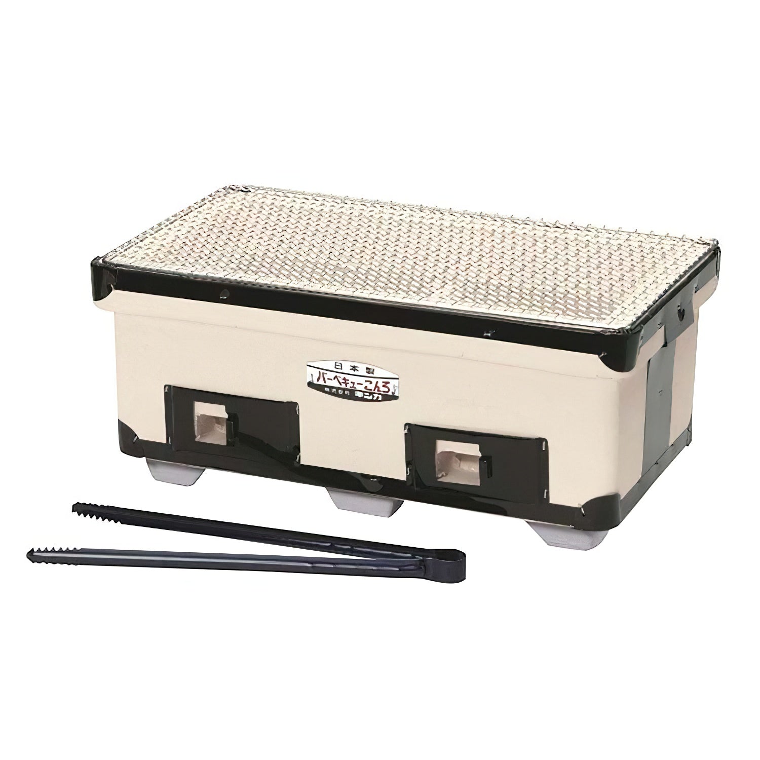 Kinka Wide Charcoal Konro BBQ Grill - Premium Outdoor Cooking Equipmen