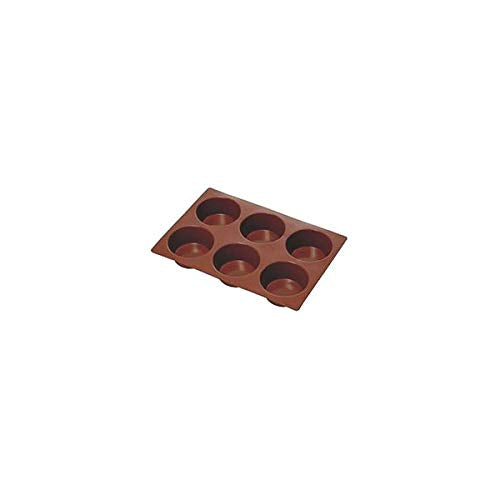 Shimotori Corp B-022 Japanese Silicone Rubber Bread Muffin Mold