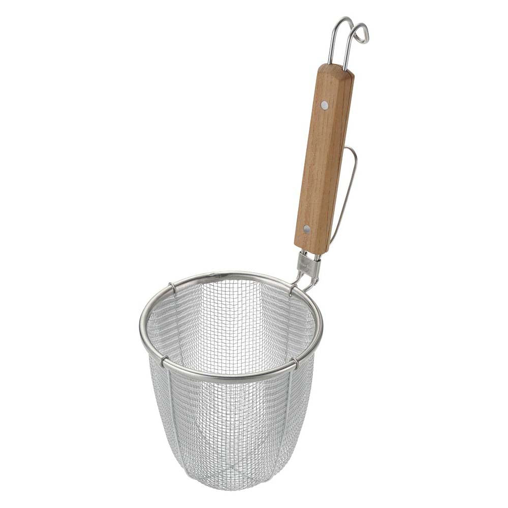 Shin-Etsu Udon Tebo Noodle Strainer - Efficient Round Base for Easy No