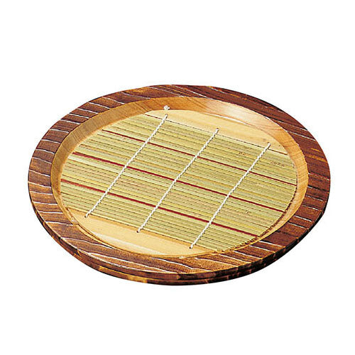 Yamacoh Round Soba Plate - Elegant Serving Dish for Traditional Japane